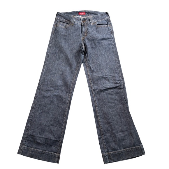 Levi's | Jeans | Y2k Levis 545 Dark Wash Wide Leg Jeans Womens M Mid ...